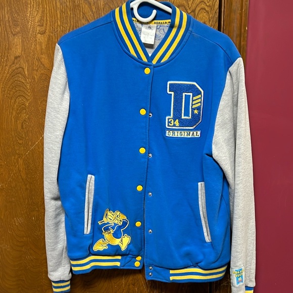 Disney | Jackets & Coats | Donald Duck Disney Varsity Jacket | Poshmark